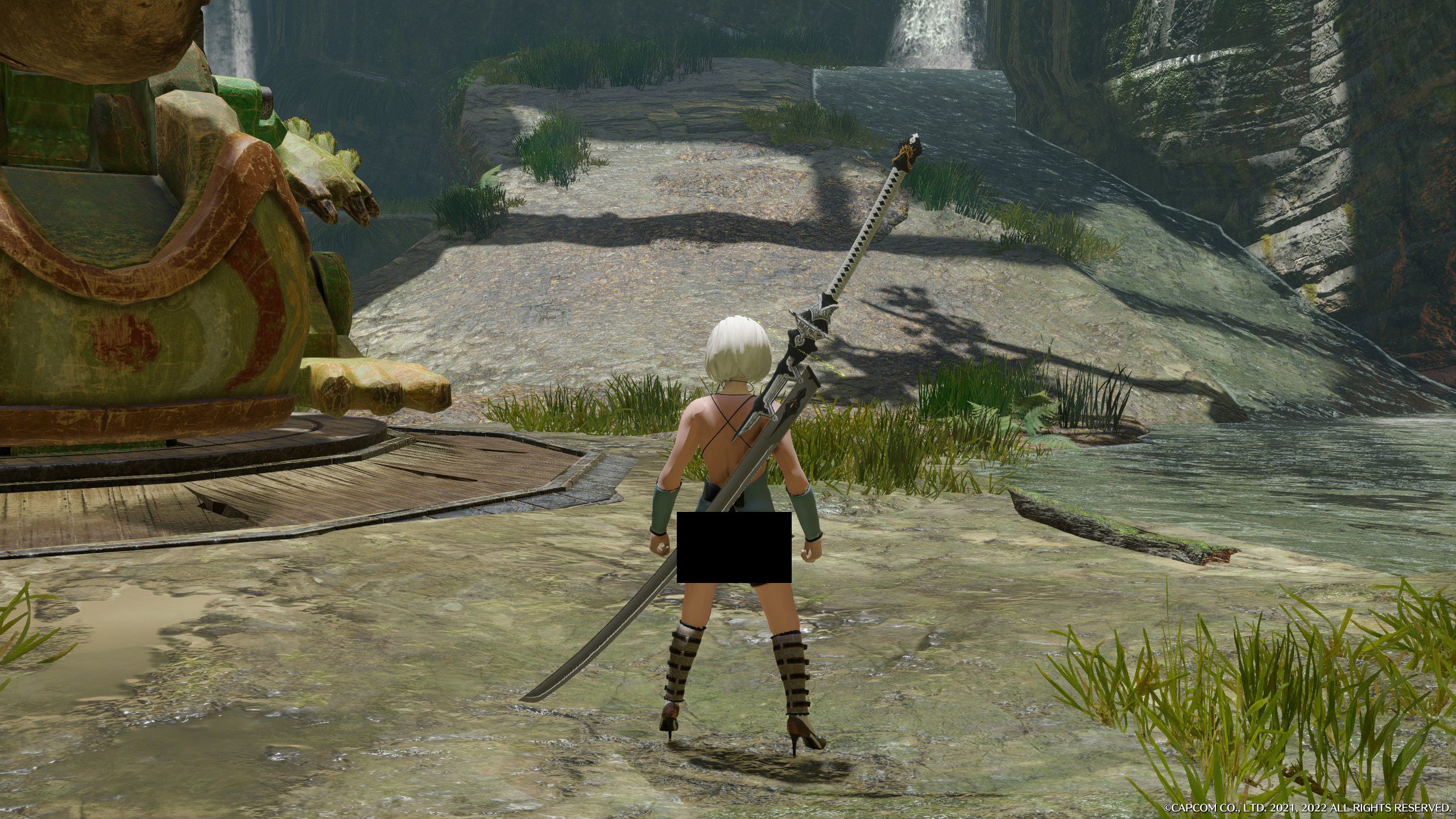 【原创】尼尔2BDLC衣服βMOD(曙光可用) - 怪物猎人崛起Mod - 踩蘑菇社区