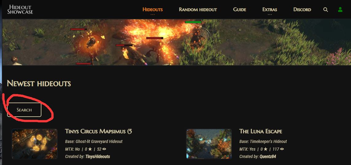 推荐一个藏身处模板网站 - 流放之路 - 踩蘑菇社区