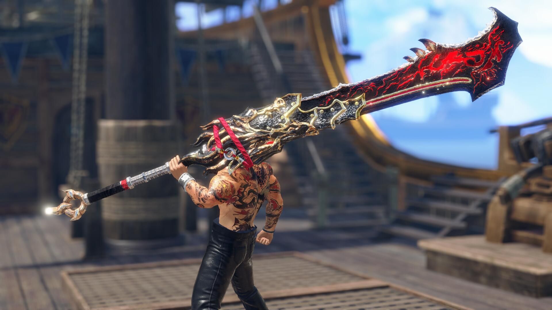 MHRSB曙光MOD：【自制DLC】永劫无间狼主斩斧推荐（月迅版本已修复） - 怪物猎人崛起Mod - 踩蘑菇社区