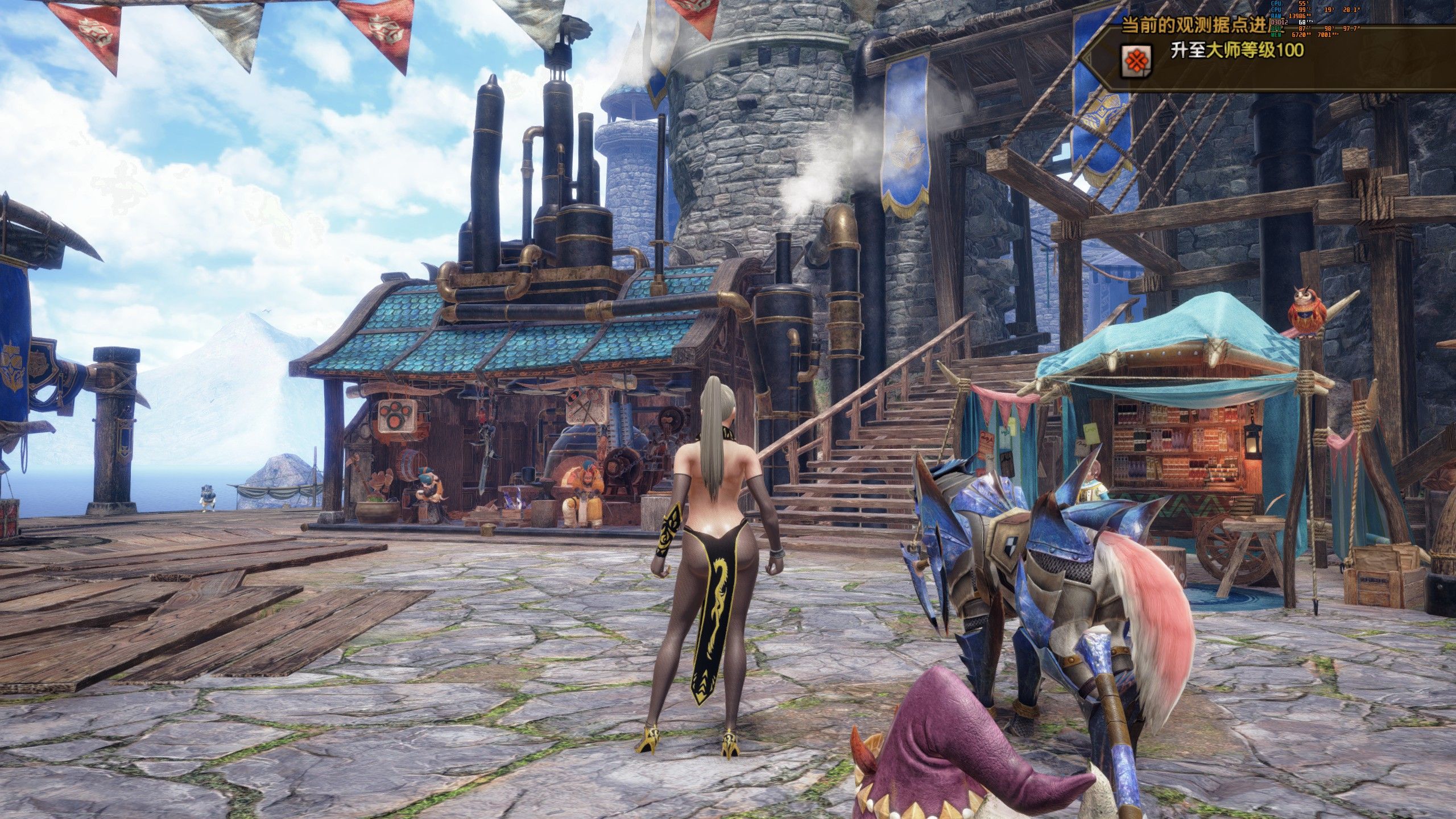 【原创首发外观MOD】黑礼服套装Dragon Queen Dress - 怪物猎人崛起Mod - 踩蘑菇社区