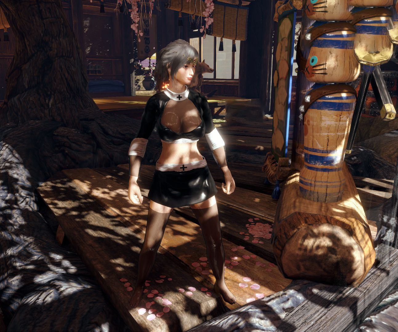 [MHRS]性感内衣番外 修女套 (Update1) - 怪物猎人崛起Mod - 踩蘑菇社区