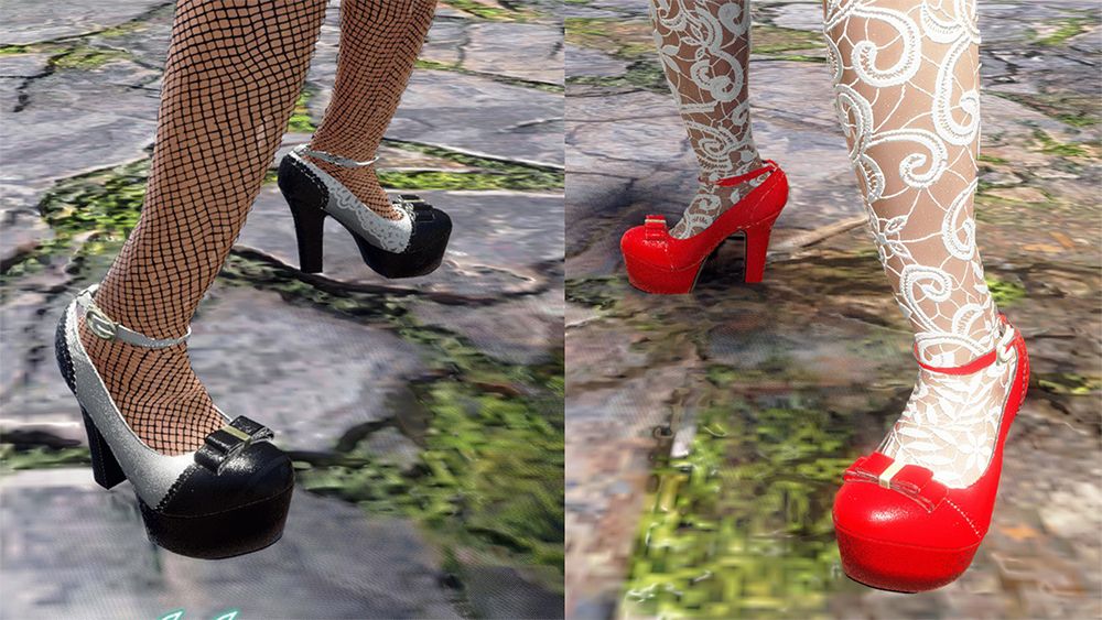 [MHRS]性感内衣 Update1 Doll Net 高跟款 - 怪物猎人崛起Mod - 踩蘑菇社区