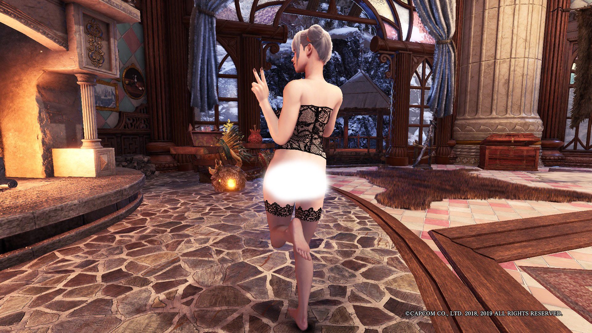 [MHWI]性感内衣 Corset (2024.6.19 update3) - 怪物猎人世界MOD - 踩蘑菇社区