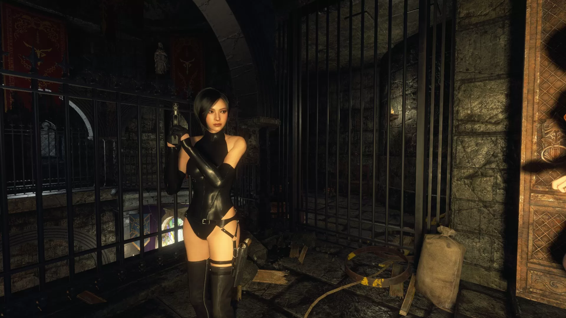 【原创外观MOD】性感高叉紧身衣艾达王01 0514 10:20 新更新 - 生化危机4MOD圈 - 踩蘑菇社区