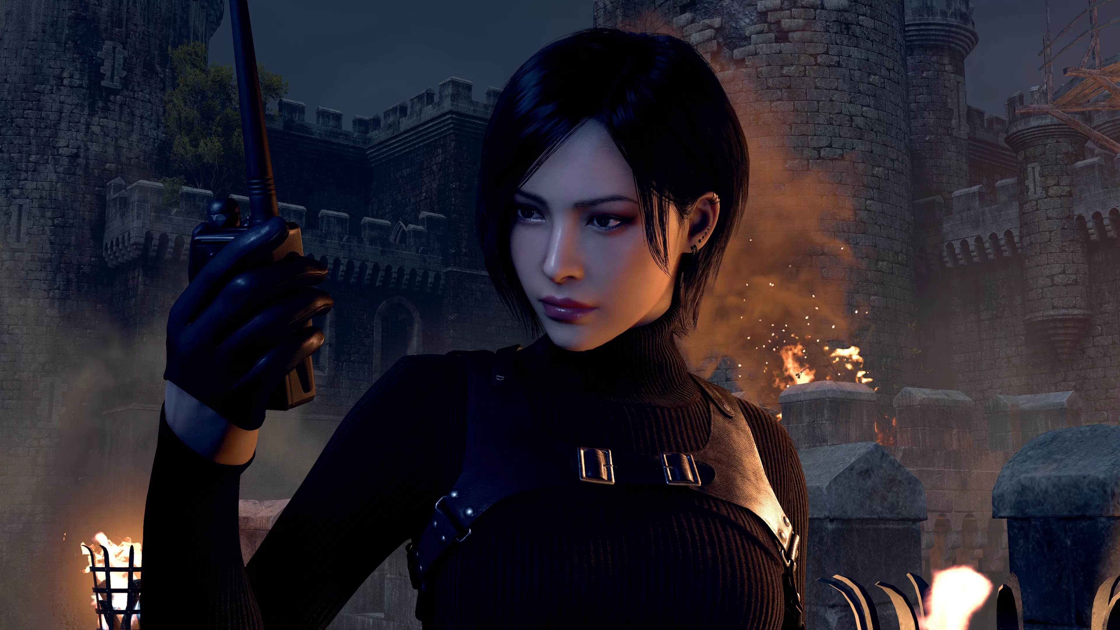 【RE4艾达MOD】耳钉妆容mod - 生化危机4MOD圈 - 踩蘑菇社区