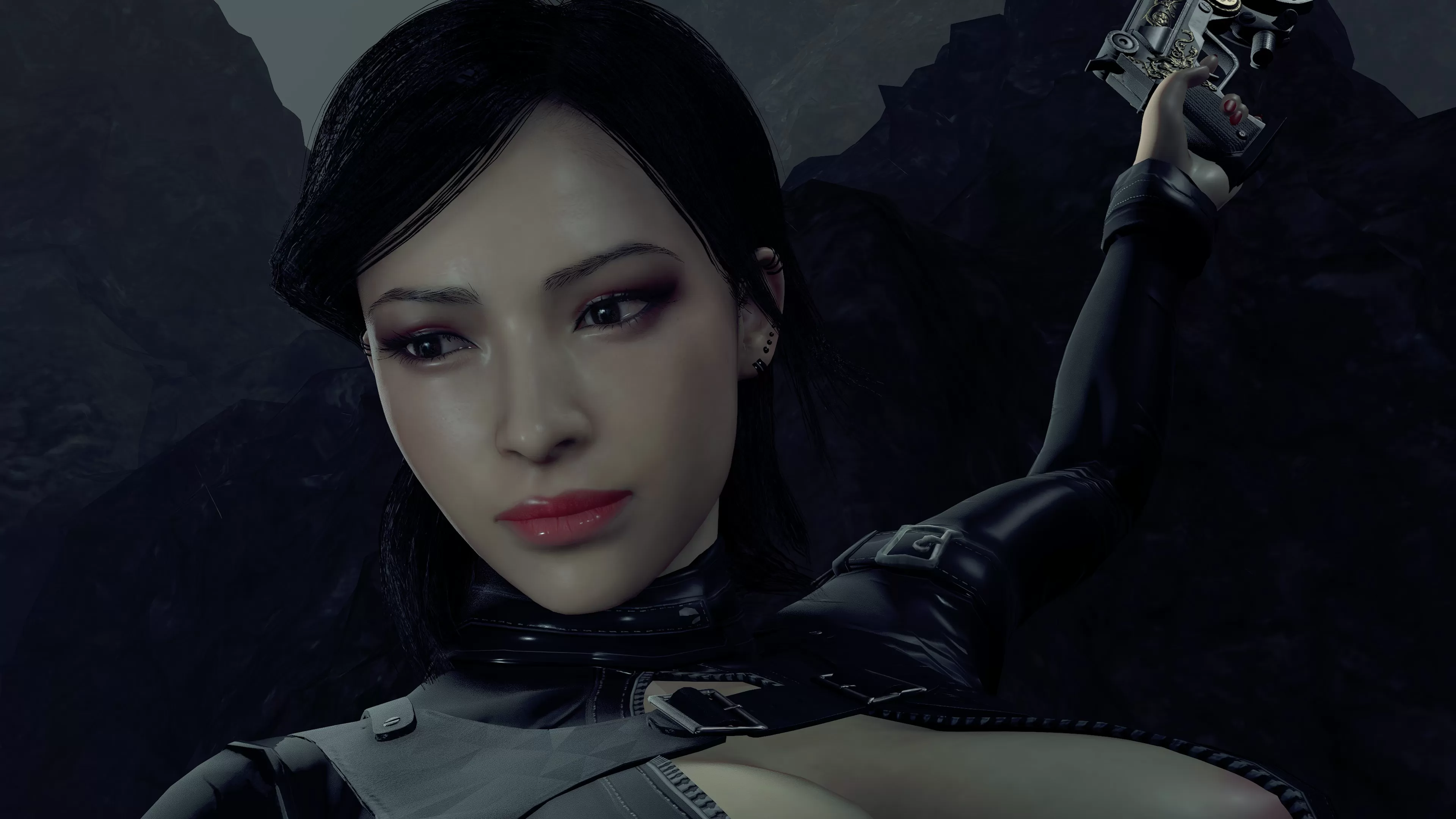 【RE4艾达MOD】耳钉妆容mod - 生化危机4MOD圈 - 踩蘑菇社区