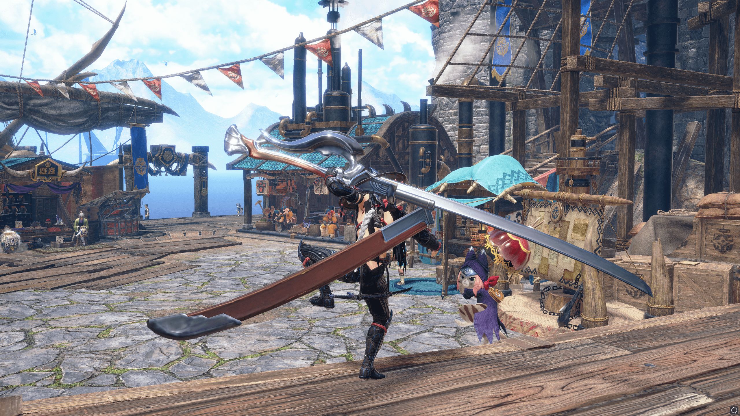 【MHRSB】亚索/源计划/西部牛仔武器替换太刀 - 怪物猎人崛起Mod - 踩蘑菇社区