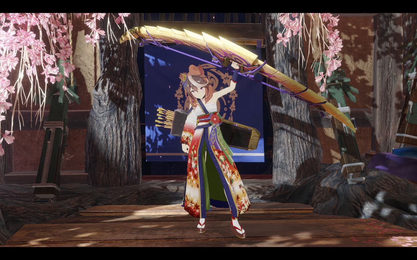 【外观mod】鲁道夫象征（皇帝） 弓道服 - 怪物猎人崛起Mod - 踩蘑菇社区