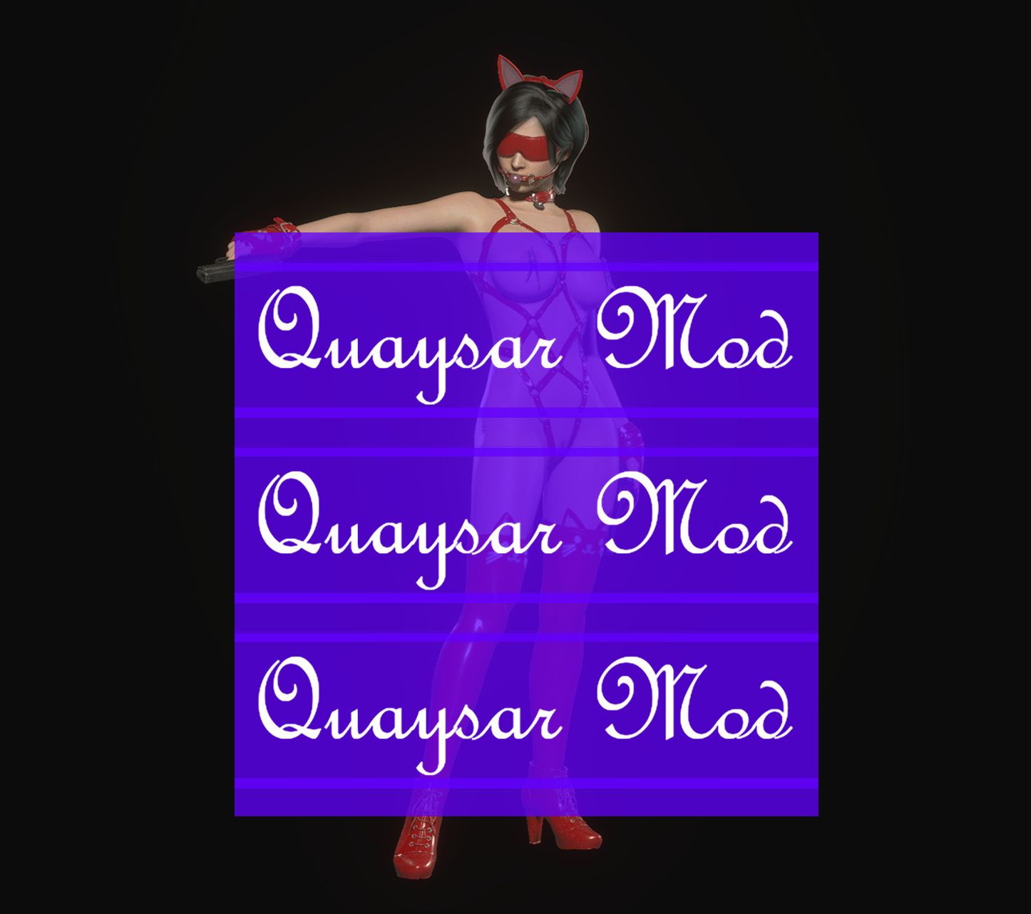 RE4R生化4重置MOD003：【艾达王】口球猫奴 替换默认服装 适配DLC - 生化危机4MOD圈 - 踩蘑菇社区