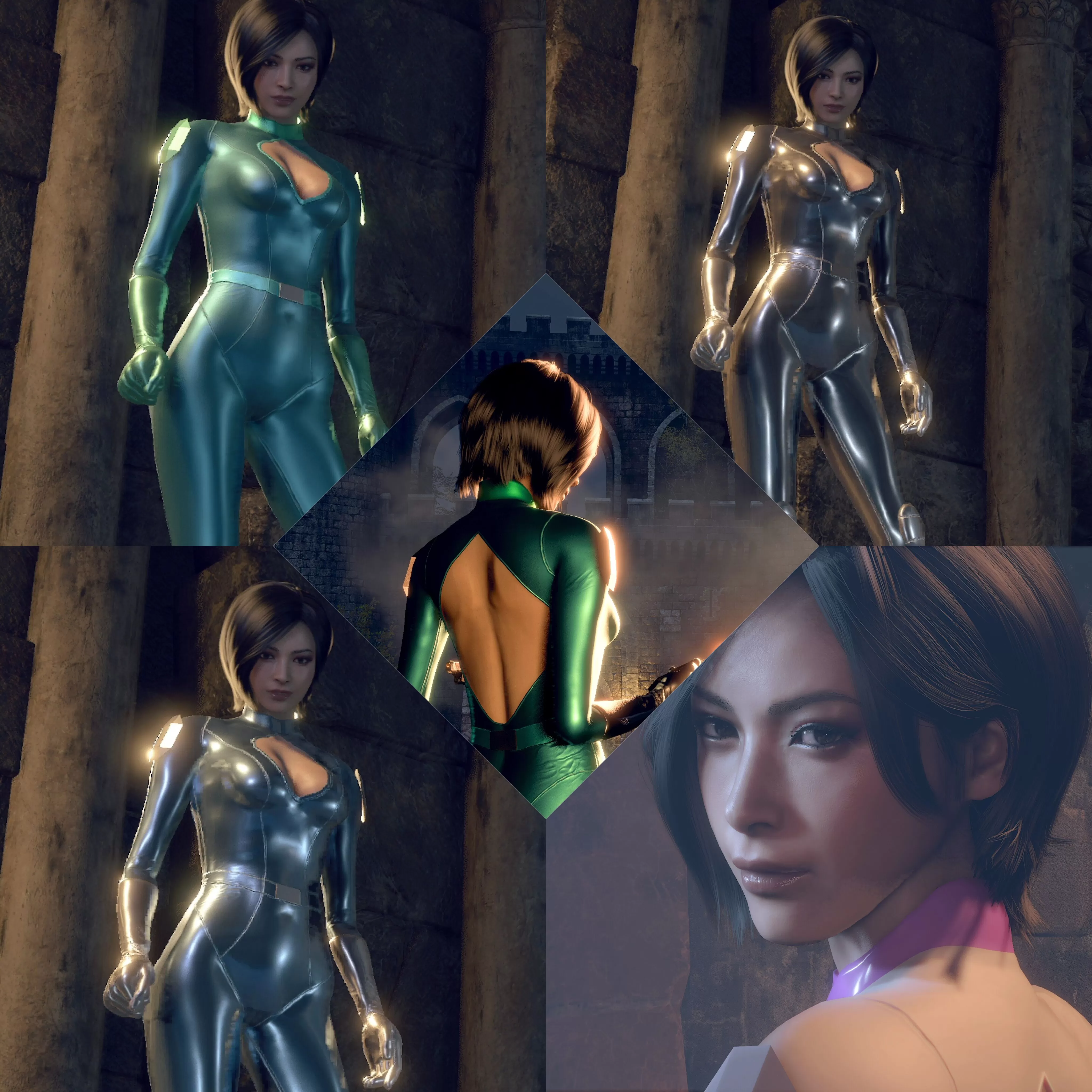 【原创外观MOD】艾达星际特工套装 - 生化危机4MOD圈 - 踩蘑菇社区