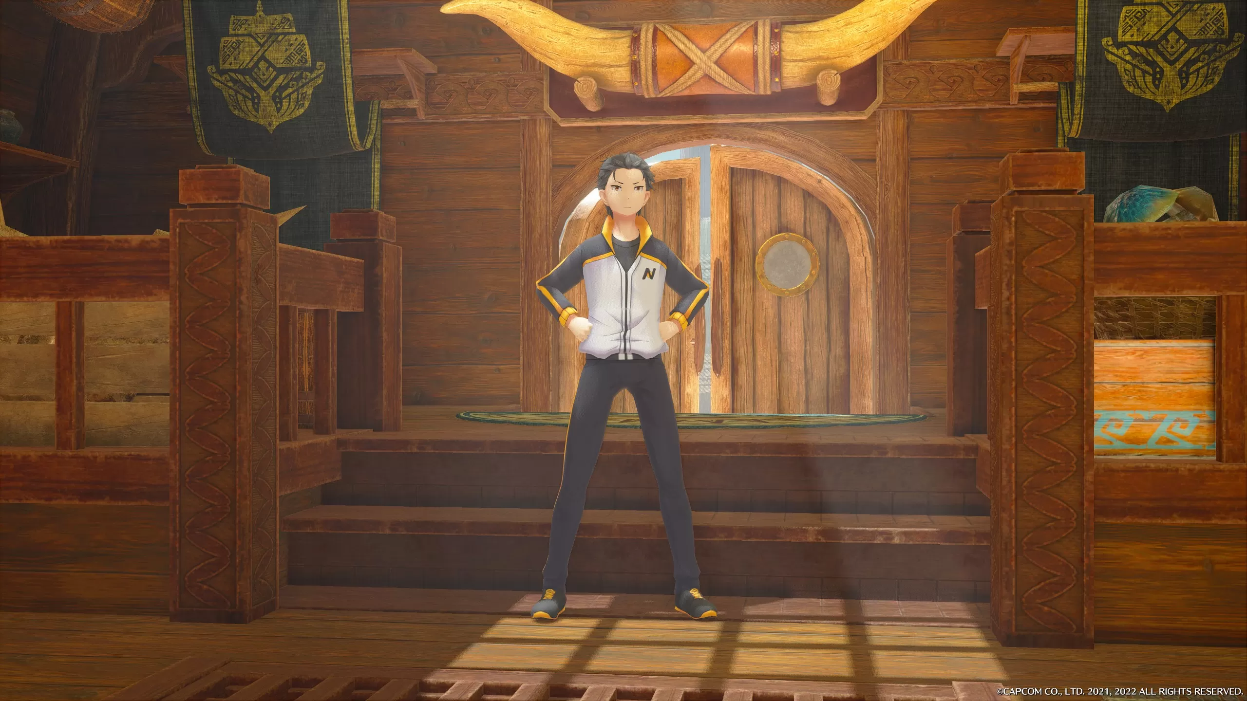 【曙光MOD】RE0·菜月昂和拉姆雷姆NPC(PC版) - 怪物猎人崛起Mod - 踩蘑菇社区