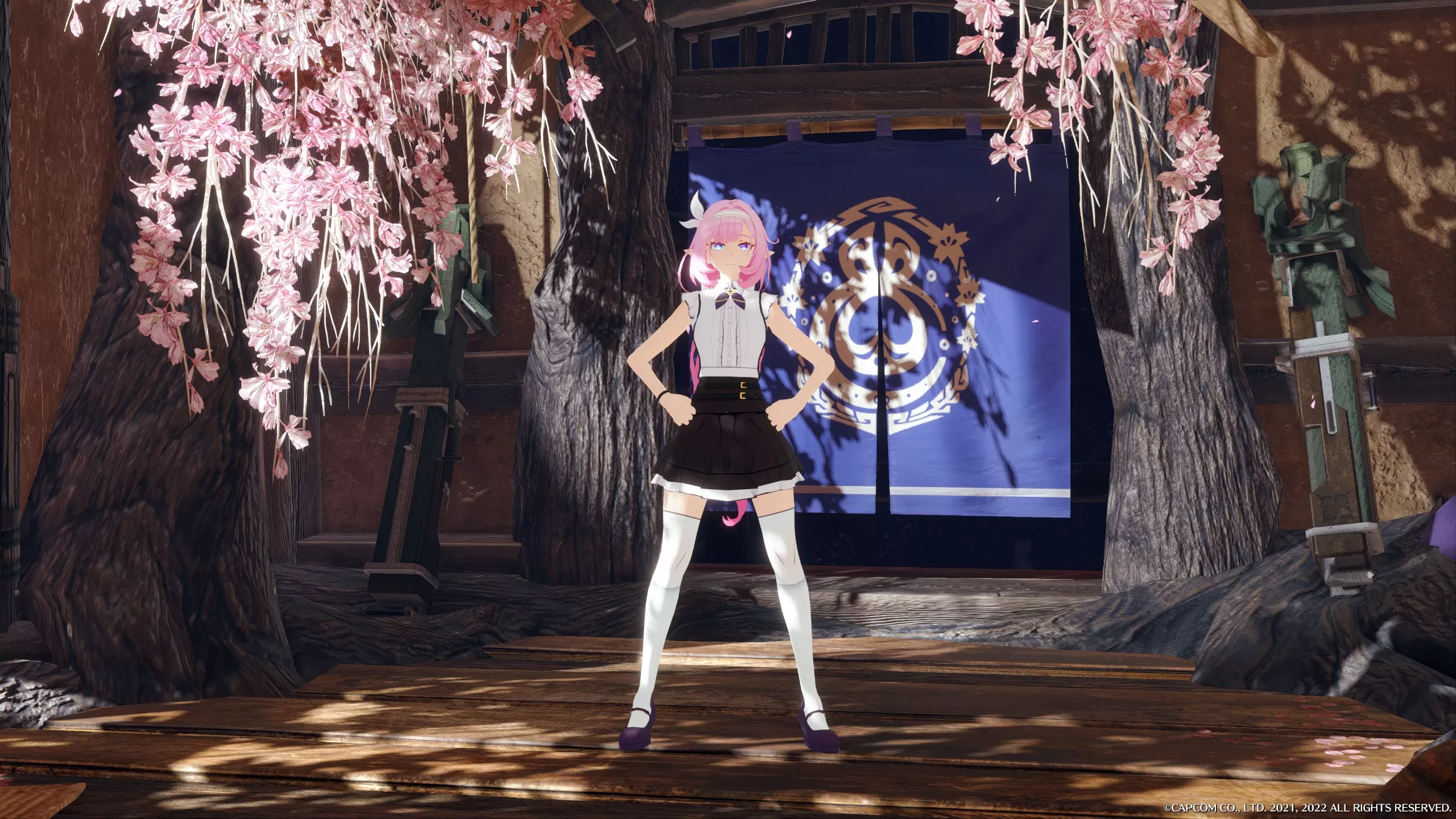 【曙光MOD】黄金庭院-爱莉希雅+爱煞轻弩MOD - 怪物猎人崛起Mod - 踩蘑菇社区