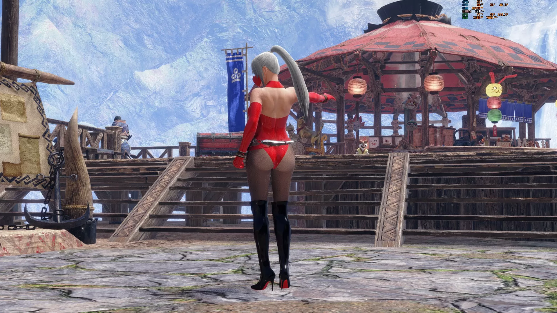 【原创首发外观MOD】紧身衣~有丝包臀套 230814更新 - 怪物猎人崛起Mod - 踩蘑菇社区