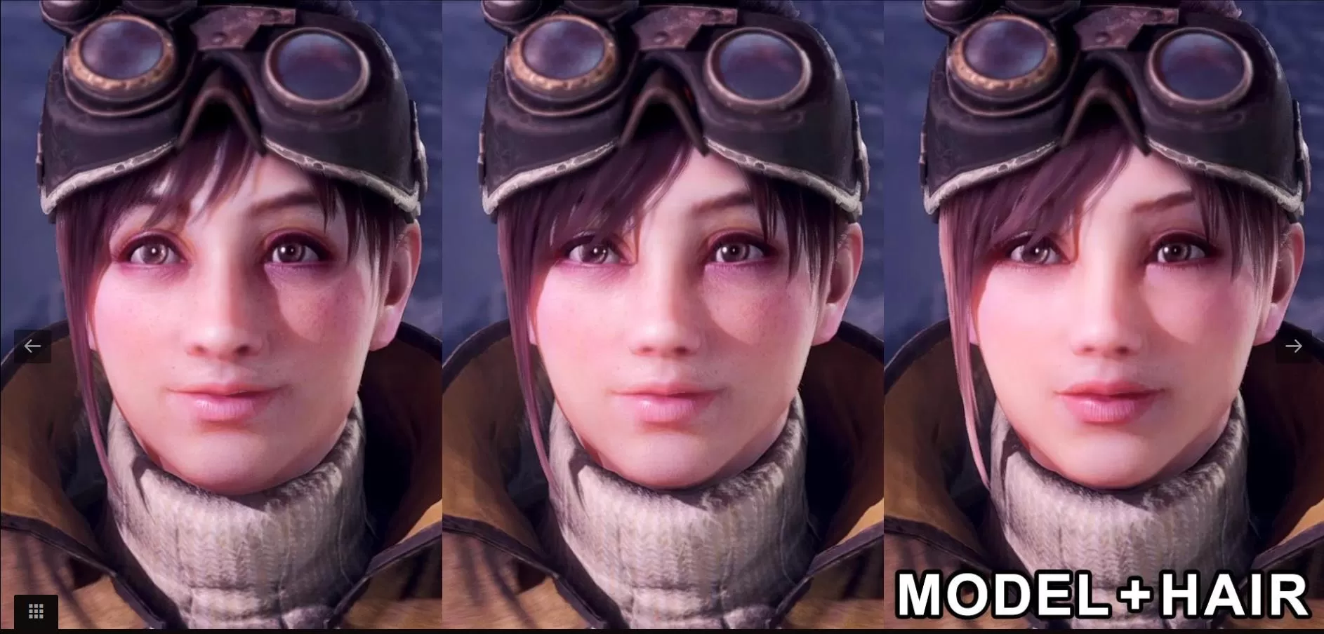 AIBO/接待员 整合美化MOD（包含头发、皮肤和全部服装）【搬运】 - 怪物猎人世界MOD - 踩蘑菇社区