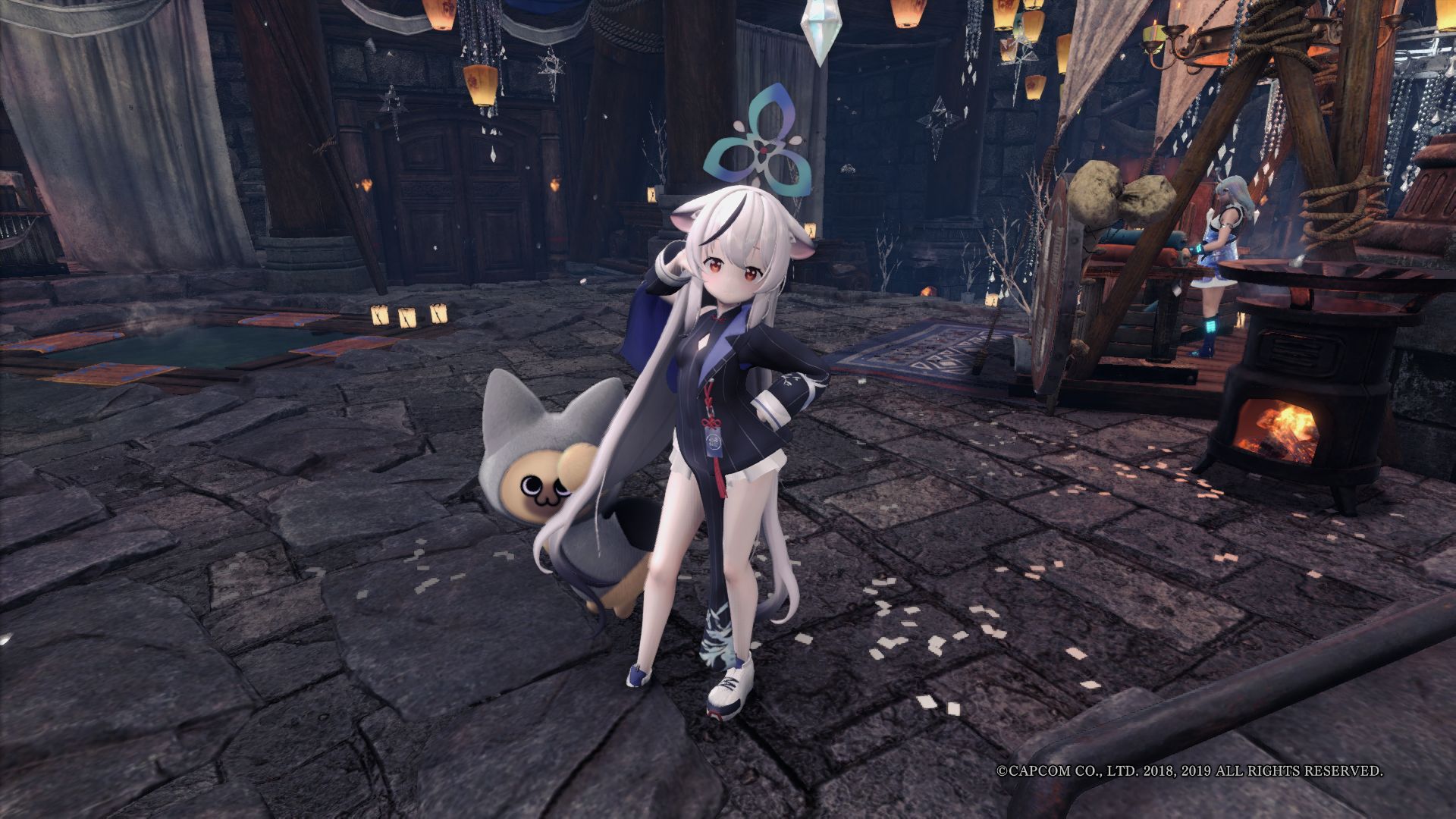 MHW Mow 碧蓝档案心奈外观 - 怪物猎人世界MOD - 踩蘑菇社区