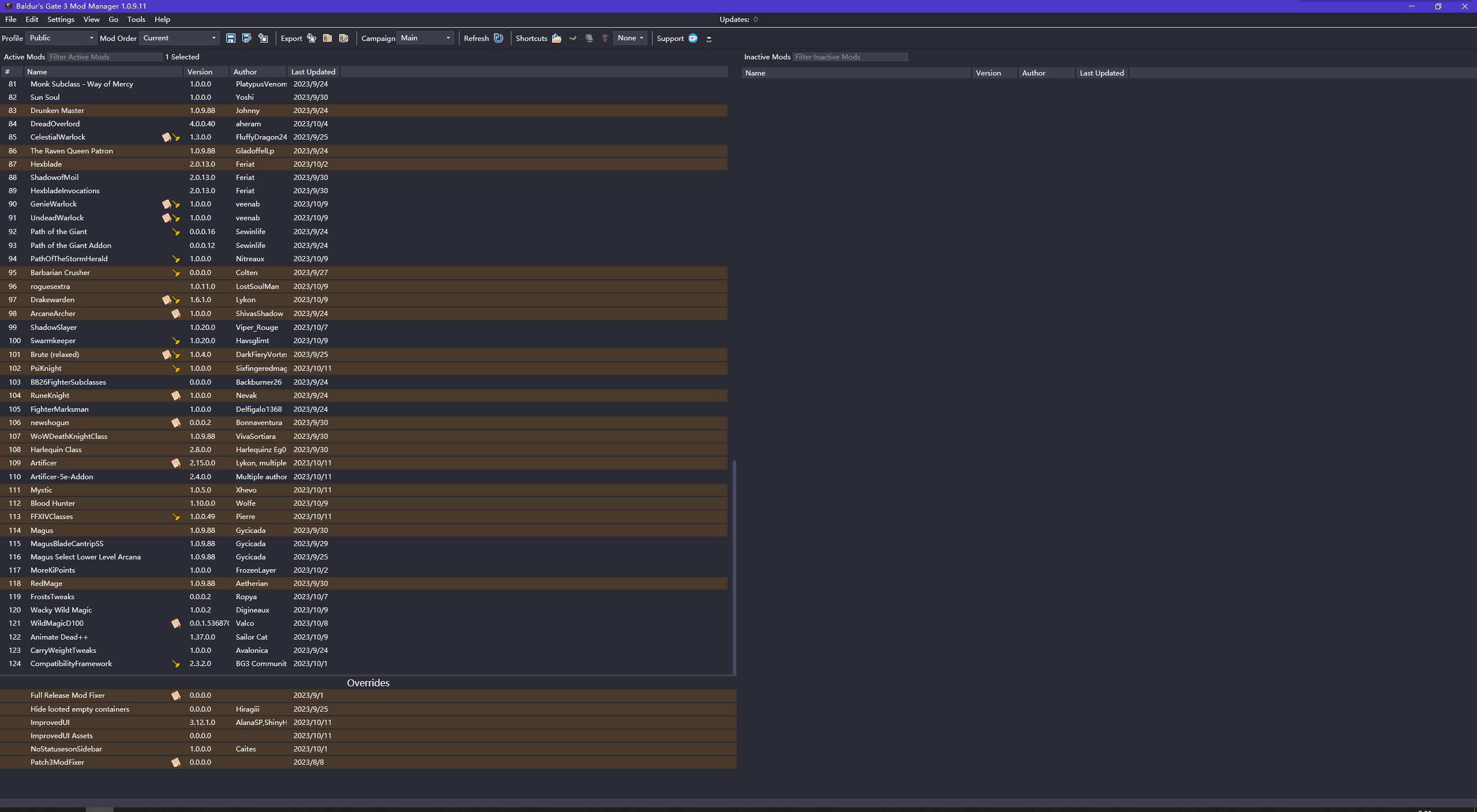 【MOD傻瓜包】B站：在下夜独 - 博德之门3MOD圈 - 踩蘑菇社区