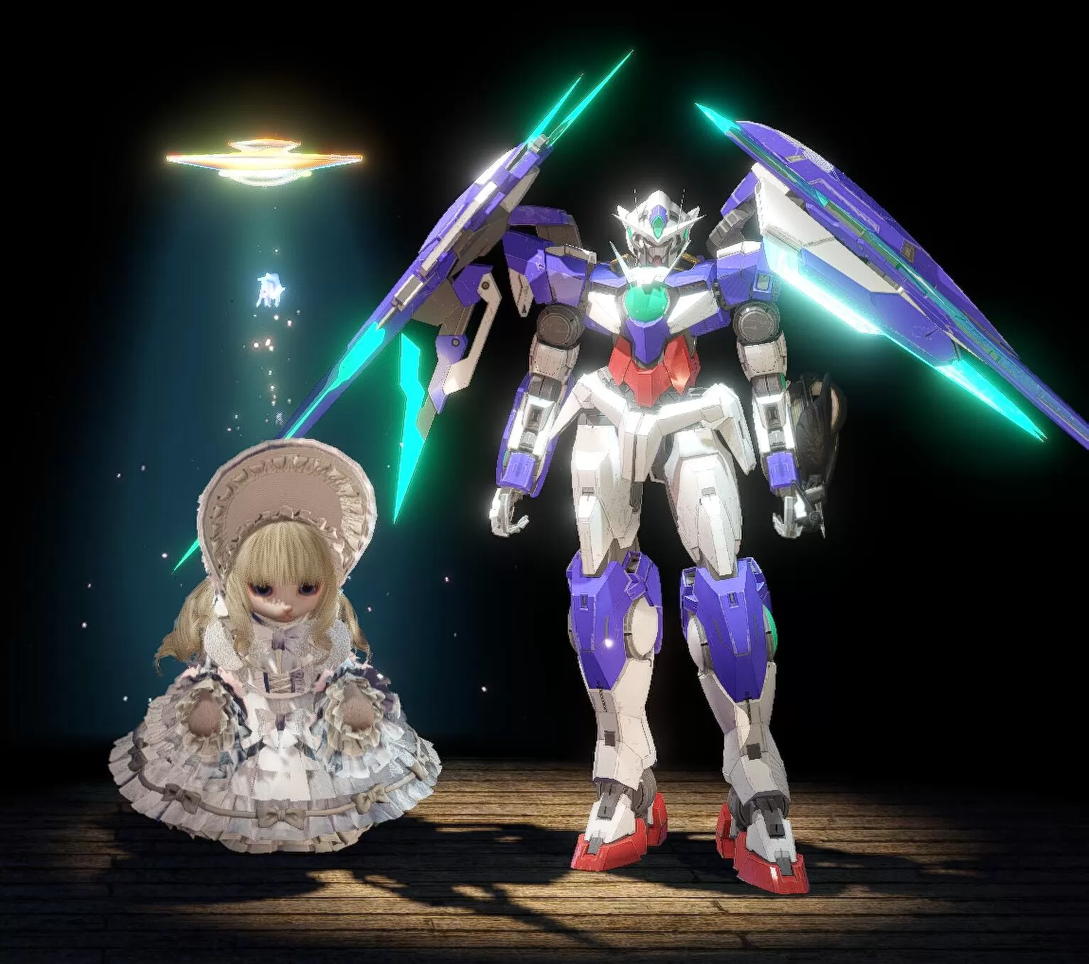 【冰原MOD】00Q全刃式高达-双刀MOD - 怪物猎人世界MOD - 踩蘑菇社区