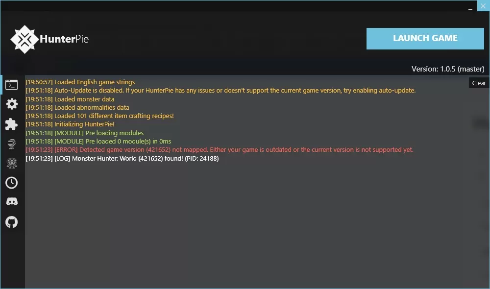 HunterPie 10月7日更新 15.23版本可用 - 怪物猎人世界MOD - 踩蘑菇社区