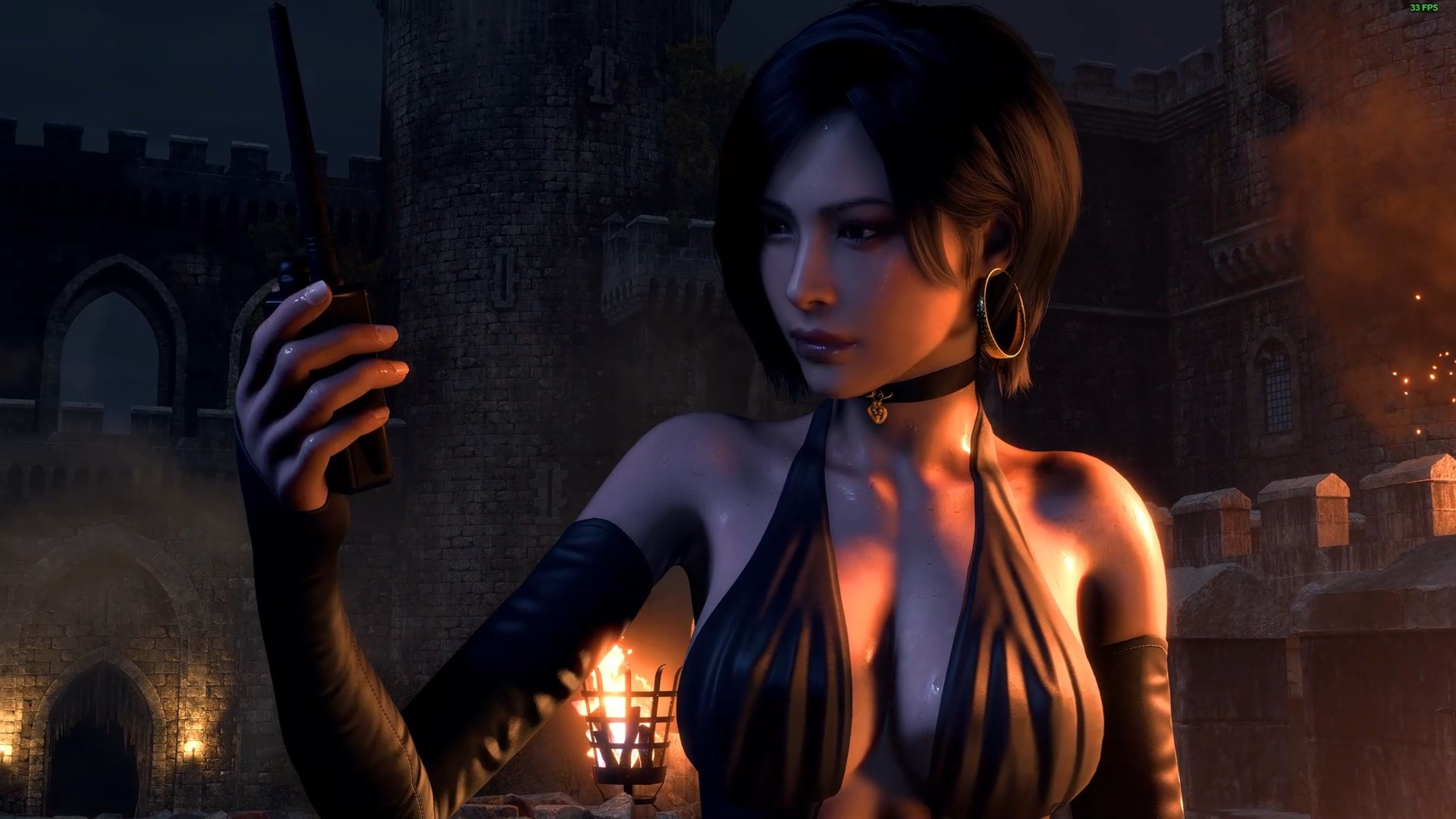 《生化危机4重置版》免费MOD分享 艾达 王 的黑色礼服套装 - 生化危机4MOD圈 - 踩蘑菇社区