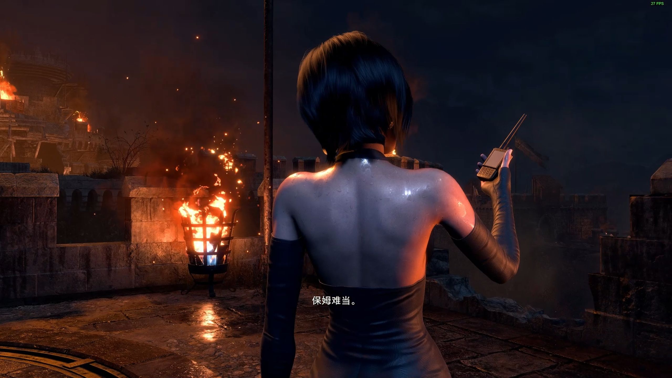 《生化危机4重置版》免费MOD分享 艾达 王 的黑色礼服套装 - 生化危机4MOD圈 - 踩蘑菇社区