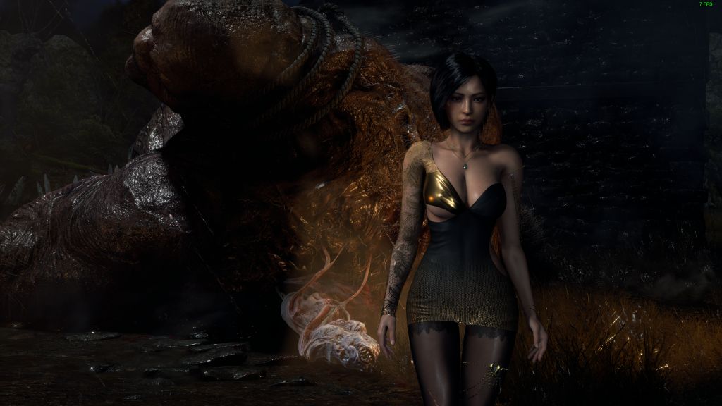 《生化危机4重置版》艾达 王 的特工套装 MOD展示 - 生化危机4MOD圈 - 踩蘑菇社区