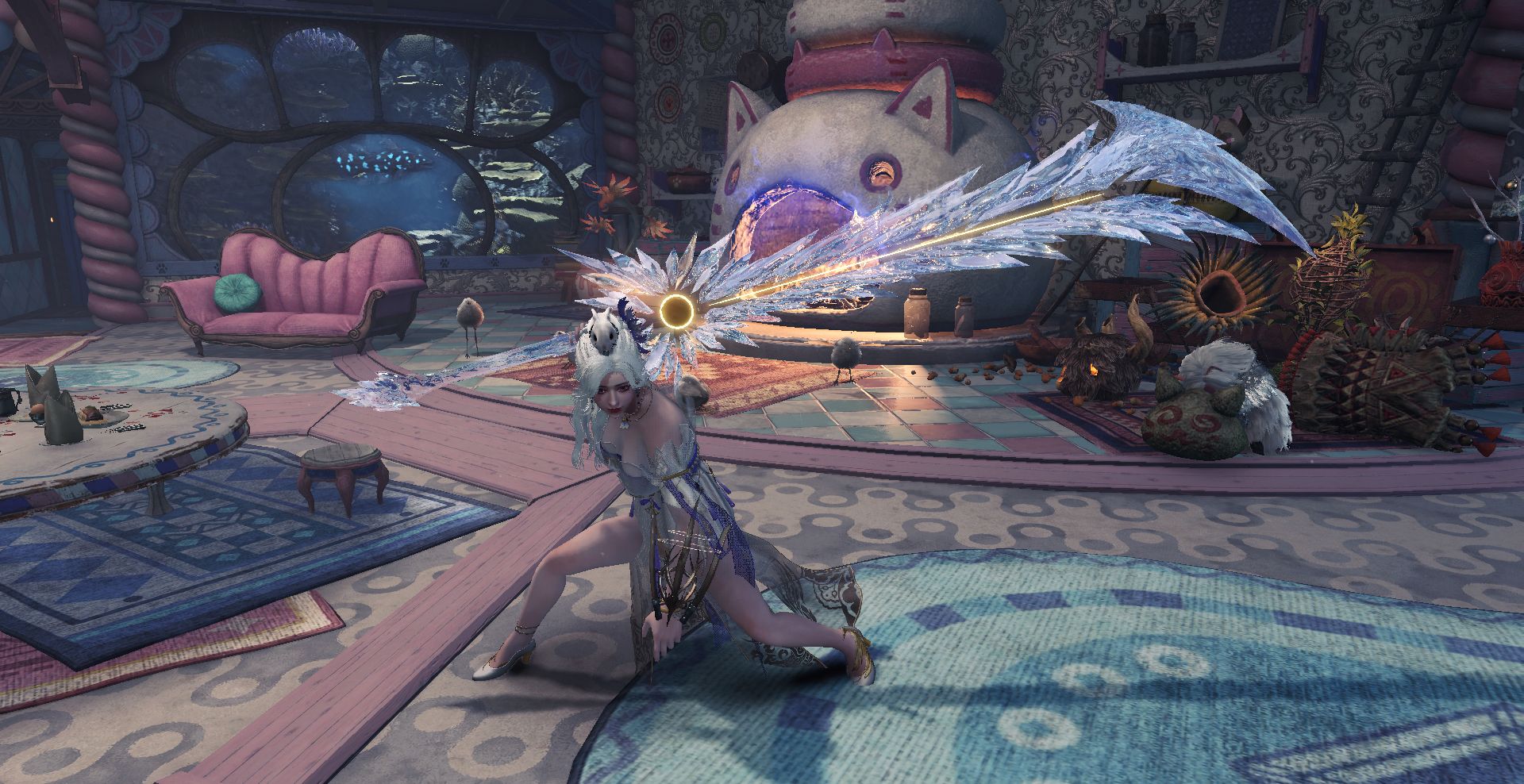 武器外观MOD展示：烈阳-大剑 - 怪物猎人世界 - 踩蘑菇社区