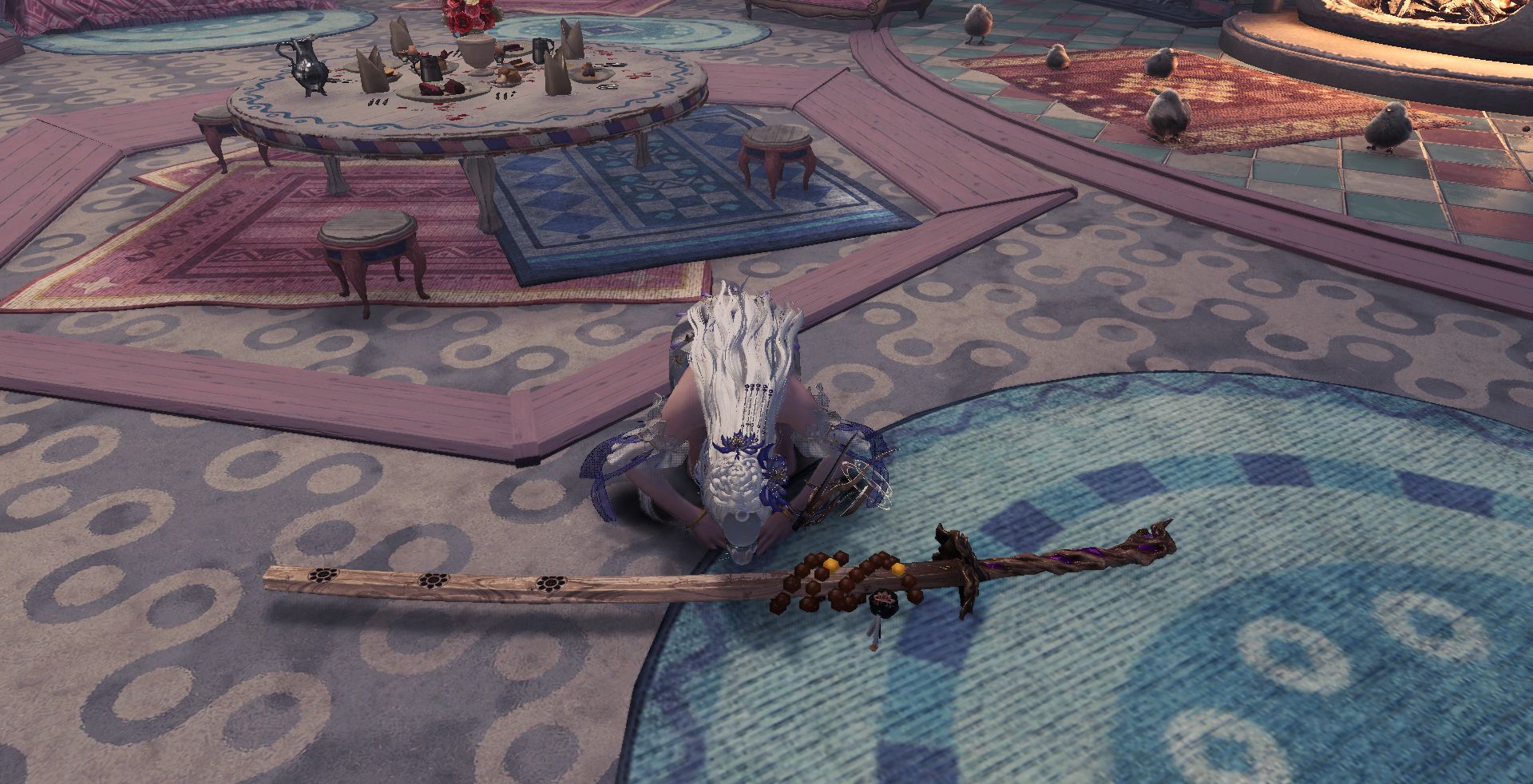 武器外观MOD展示：数珠丸&念珠丸-太刀 - 怪物猎人世界 - 踩蘑菇社区