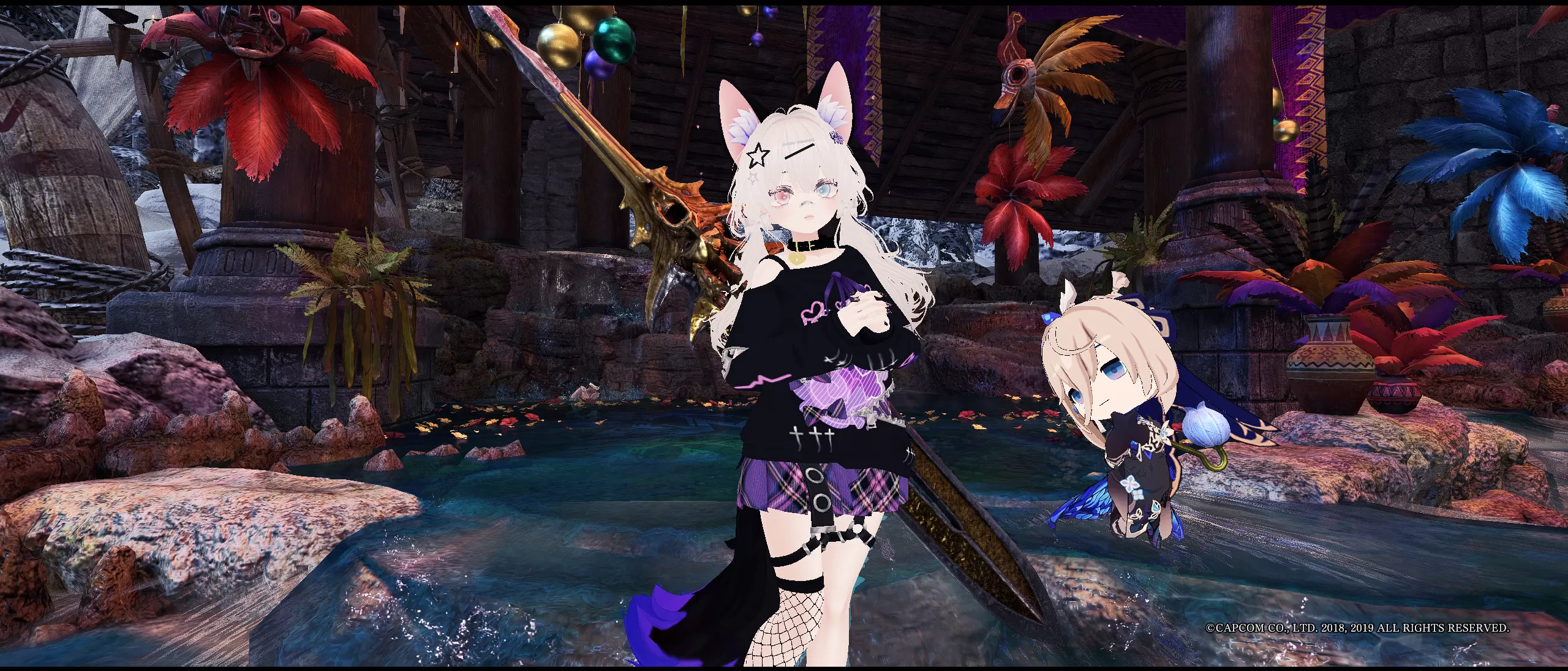 【外观mod】VRChat-Manuka - 怪物猎人世界MOD - 踩蘑菇社区