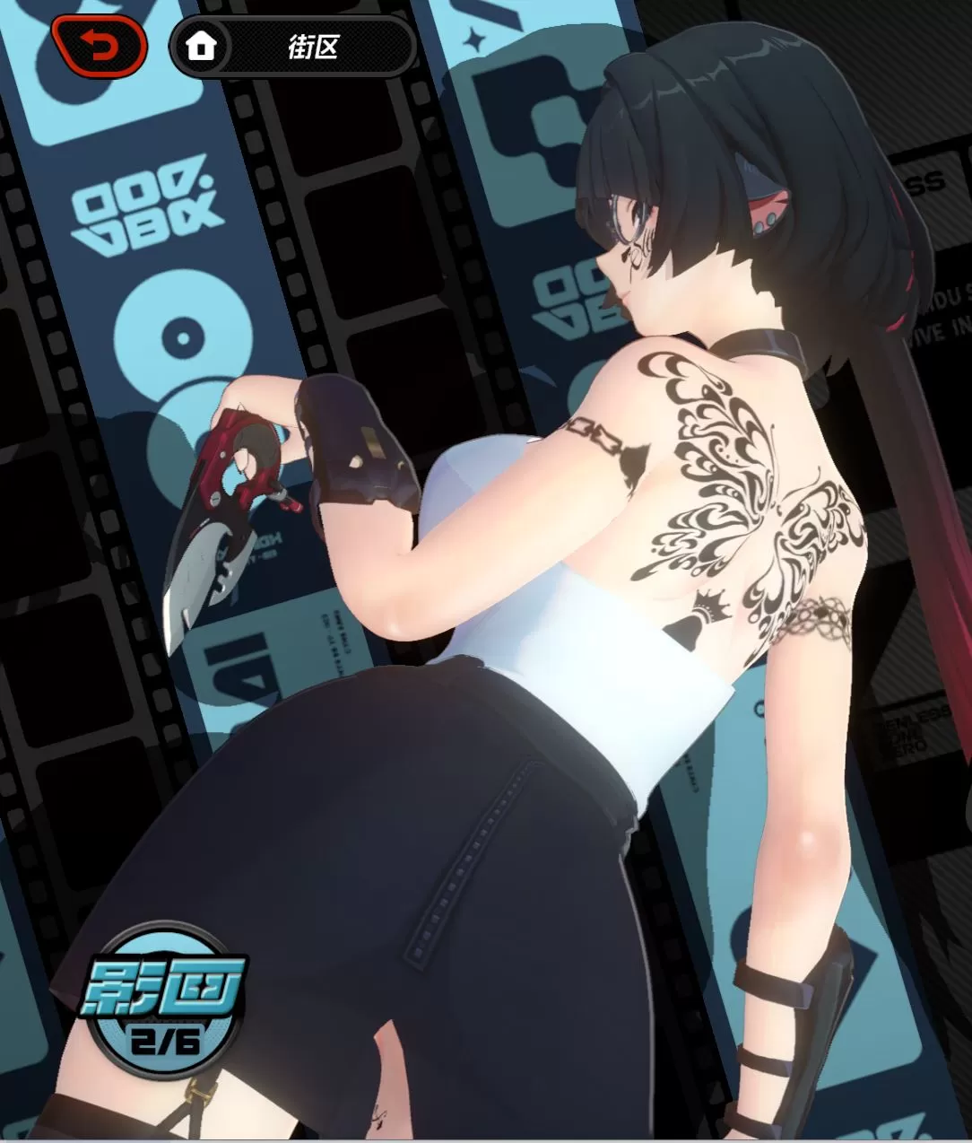 简 - QOS纹身替换 - 绝区零MOD - 踩蘑菇社区