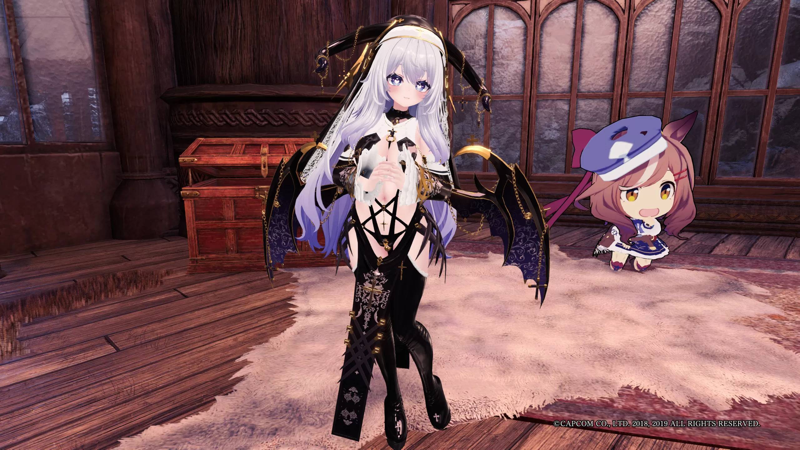 【外观mod】 炒鸡涩！VRchat-Airi-魅魔修女 - 怪物猎人世界MOD - 踩蘑菇社区