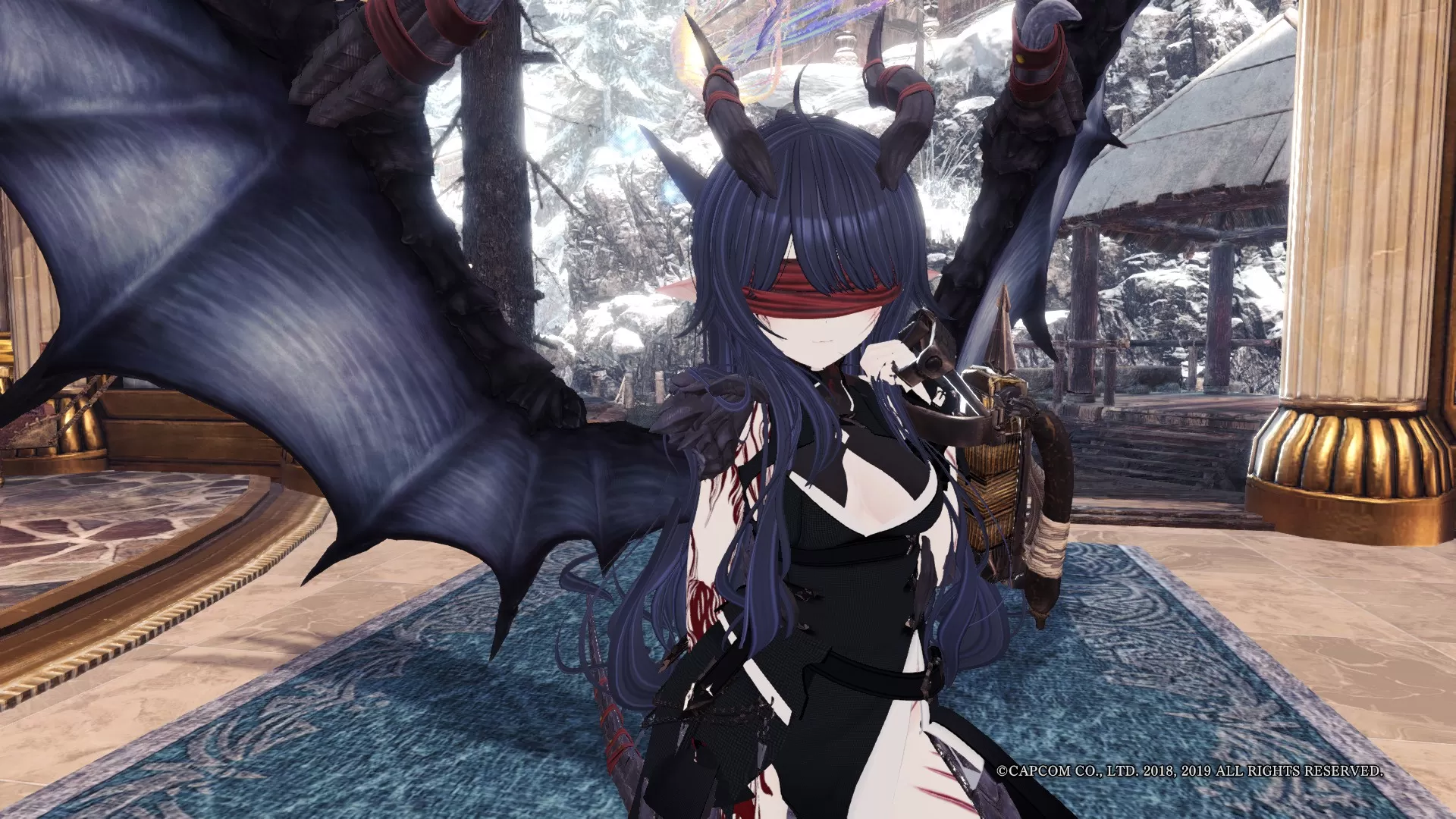 【MHWI外观mod】巴哈姆特（娘）-原型 - 怪物猎人世界MOD - 踩蘑菇社区