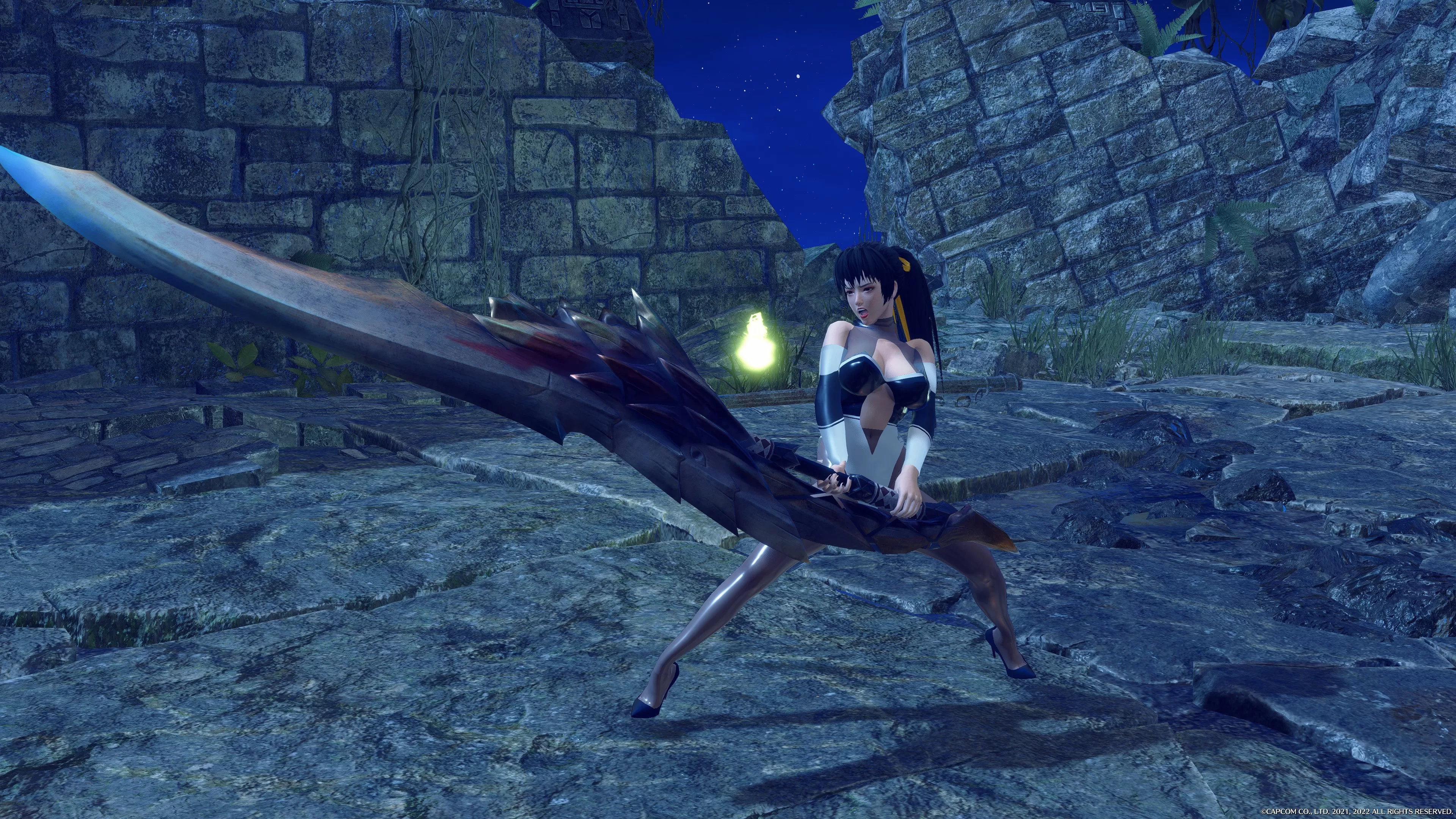 【服装外观mod】碧蓝航线 高雄 赛车女郎 油亮丝袜 - 怪物猎人崛起Mod - 踩蘑菇社区