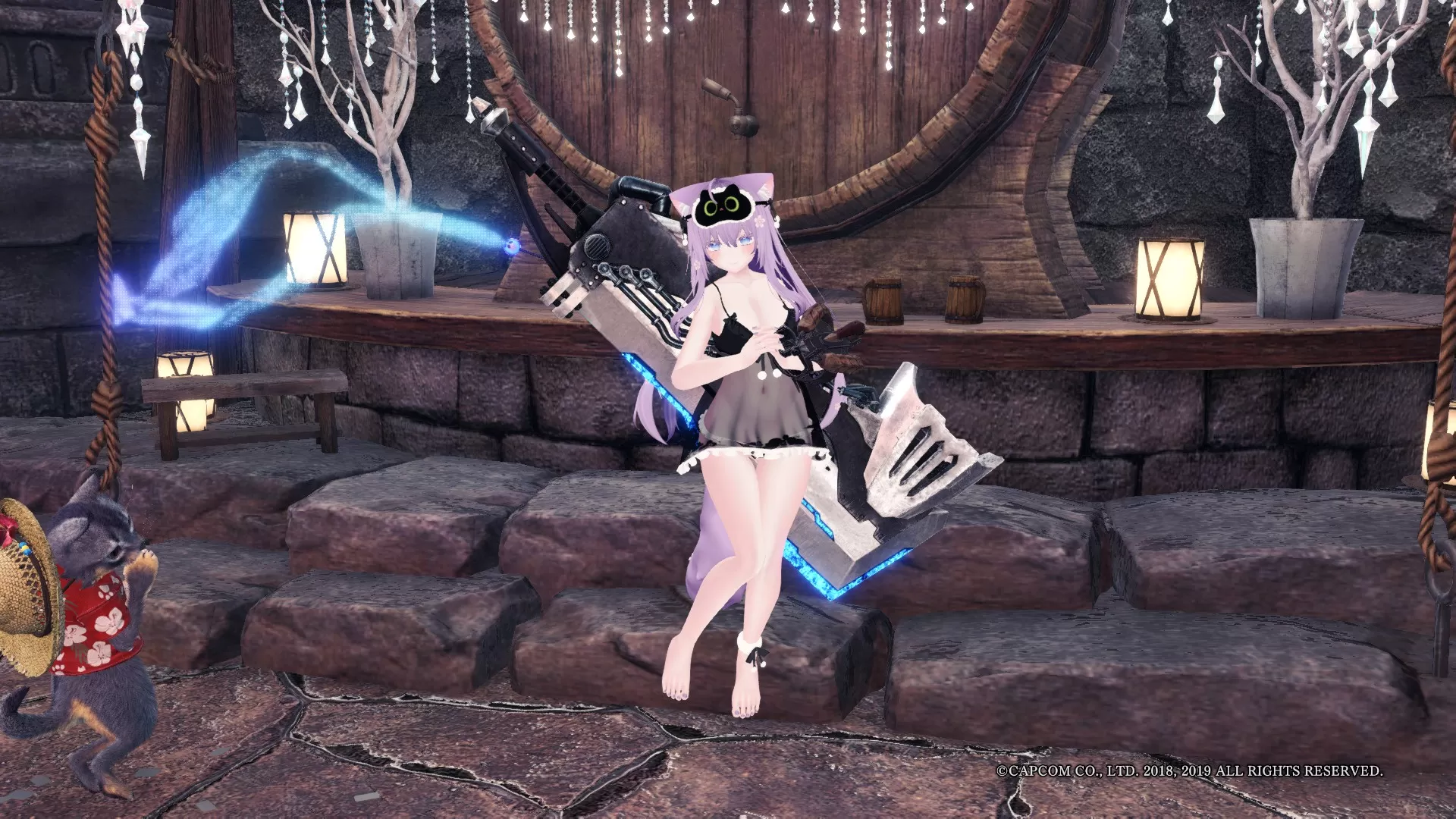 【外观MOD】vrchat Moe-PuffyDream 睡衣Moe分享 - 怪物猎人世界MOD - 踩蘑菇社区