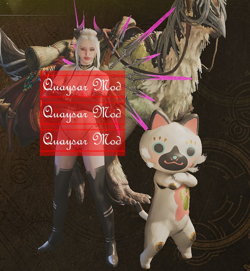 MHWS怪物猎人荒野MOD038：【女装外观】剑阵娘1.021.01 - 怪物猎人荒野MOD圈 - 踩蘑菇社区