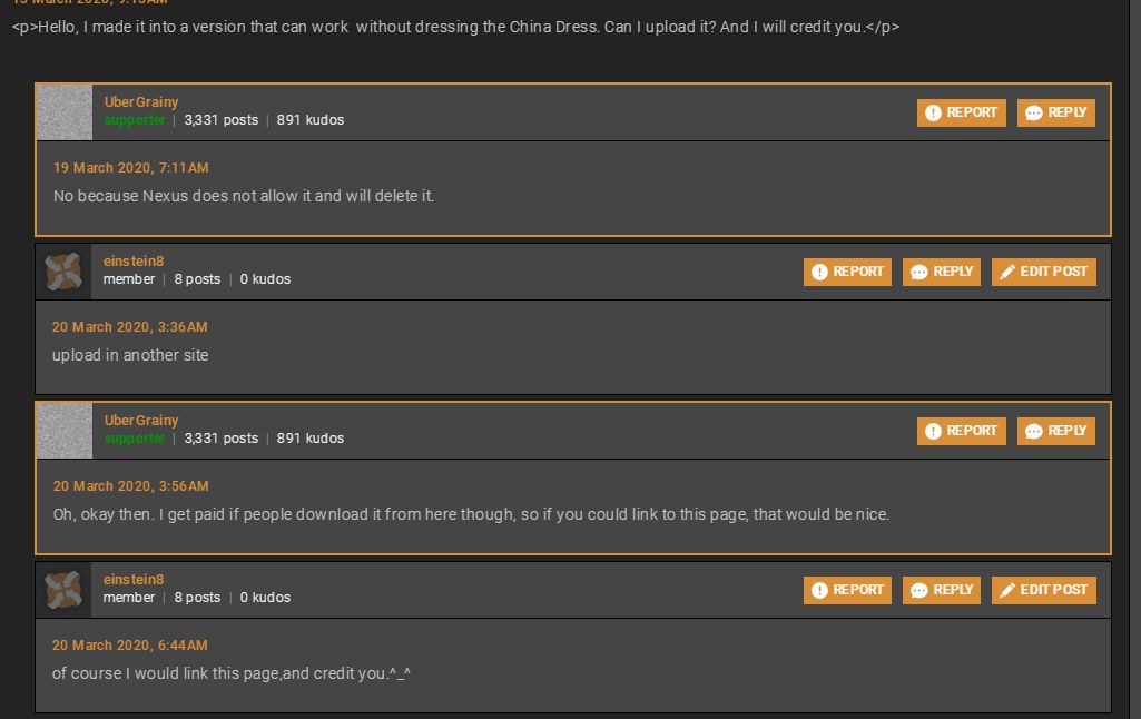 【改】让aibo身材更好并穿上更好看的露背、超短旗袍！ - 怪物猎人世界MOD - 踩蘑菇社区