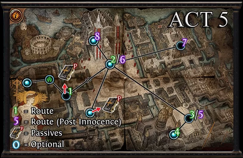 [搬运][开荒向] A1-10剧情路线图推荐 (整 - 流放之路 - 踩蘑菇社区